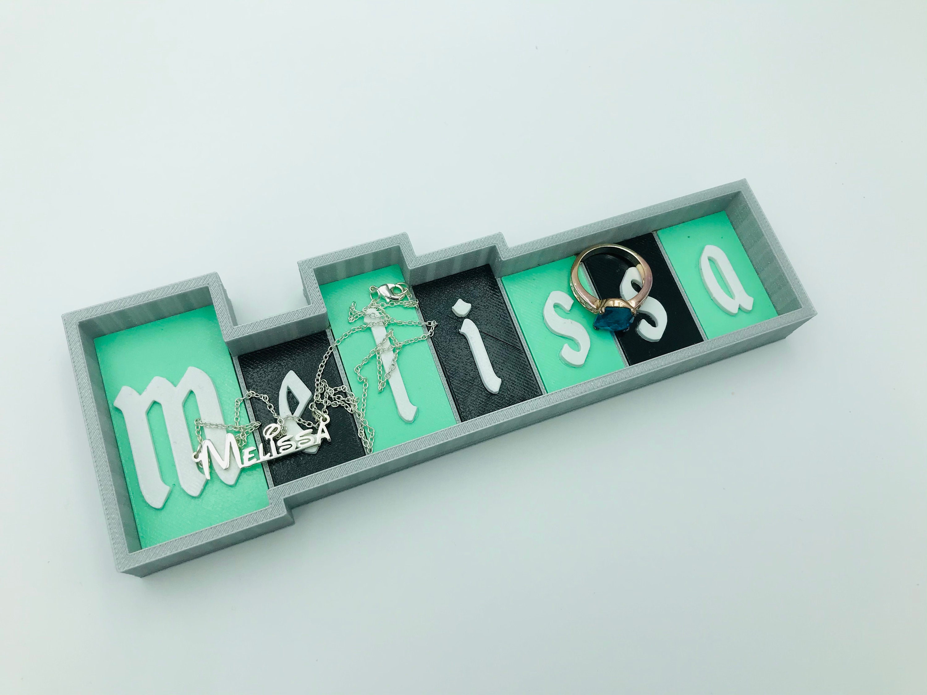 Personalized Disneyland Retro Sign Name Choose Colors Jewelry & Trinket ...