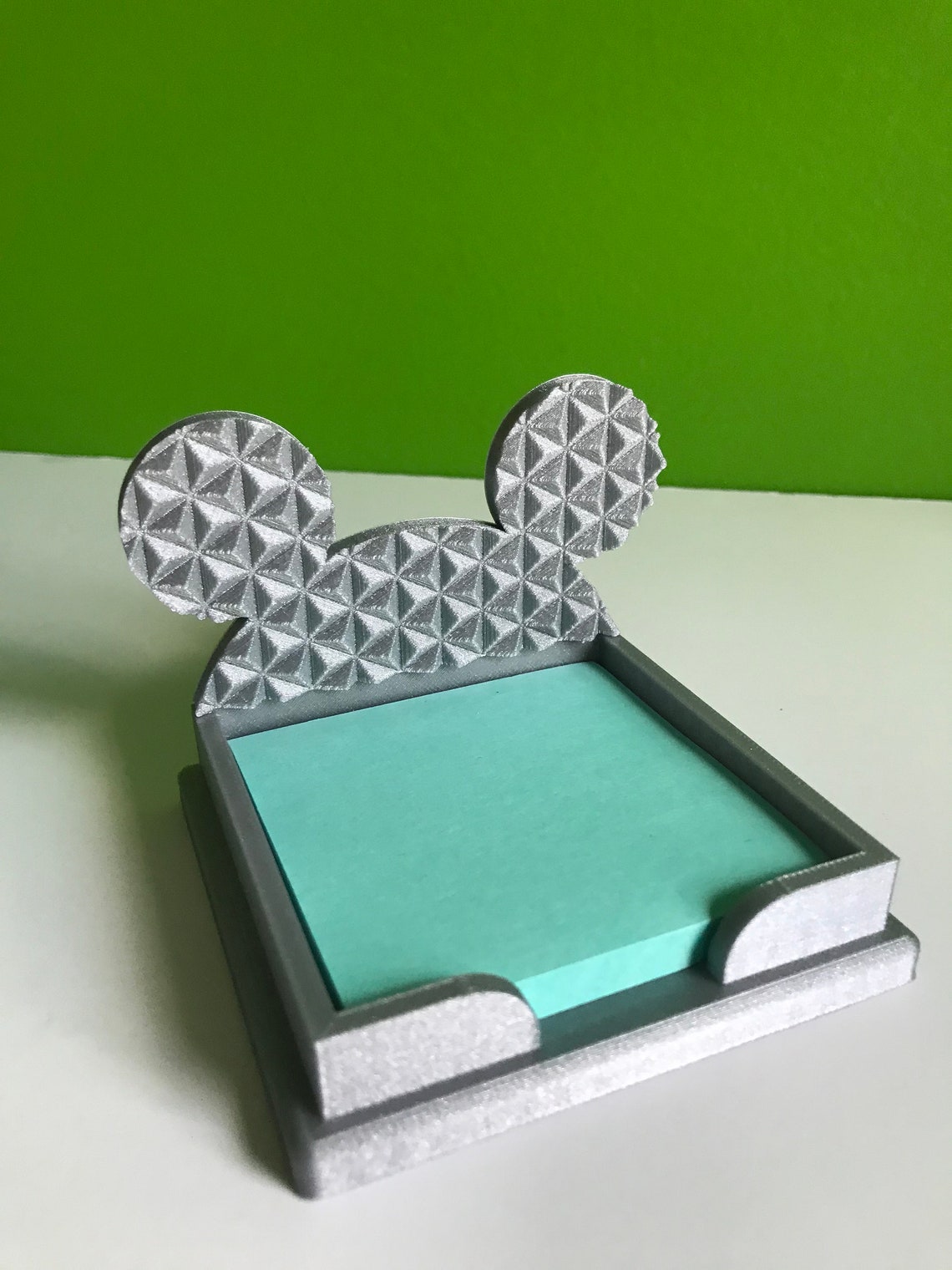 Spaceship Earth Mickey Mouse 3D Printed Disney Sticky Note | Etsy