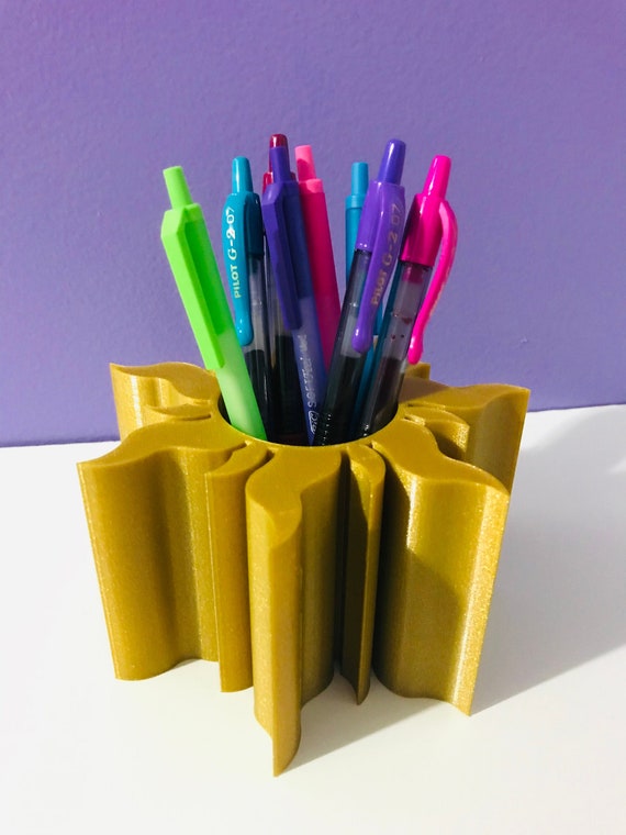 Rapunzel Tangled Sun 3D Printed Disney Pen and Pencil Holder | Etsy