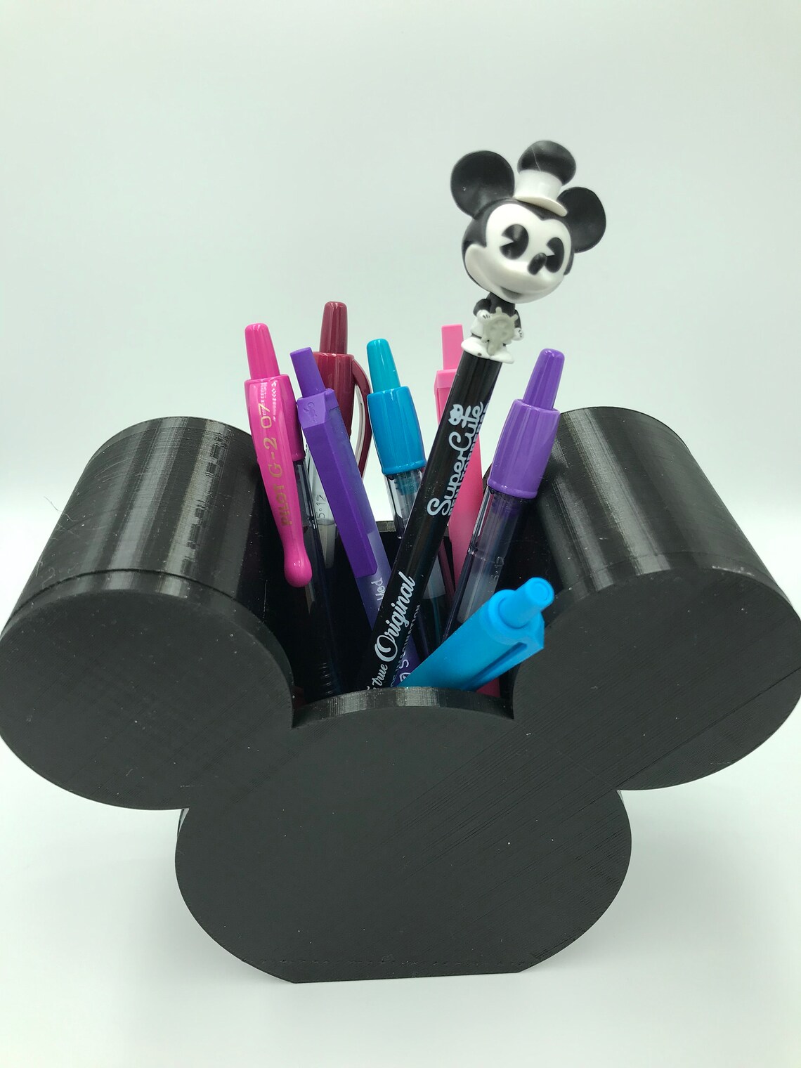 LARGE Mickey Mouse 3D Printed Disney Pen, Pencil, Paint Brush Holder ...