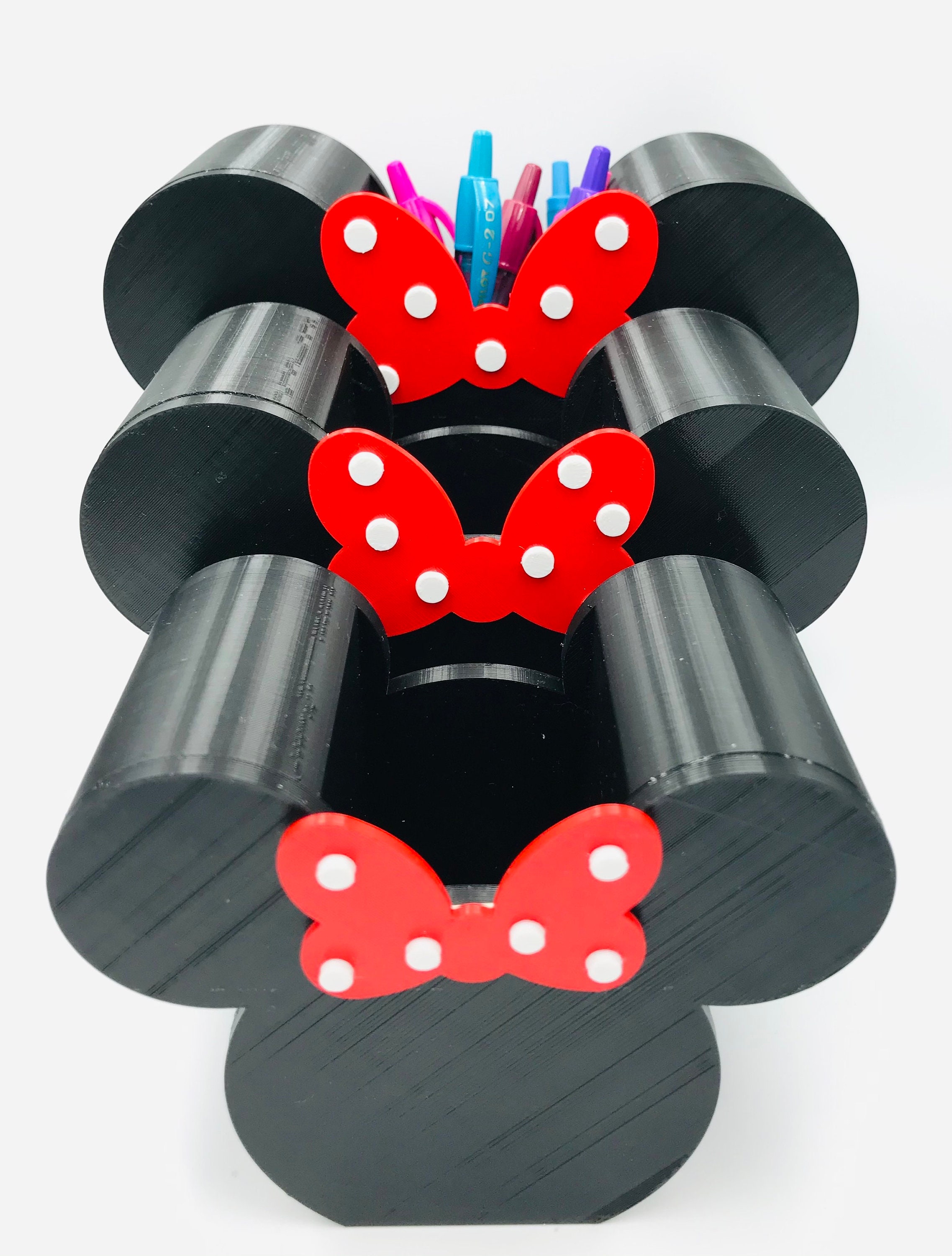 LARGE Minnie Mouse Bow 3D Printed Disney Pen, Pencil, Paint Brush ...