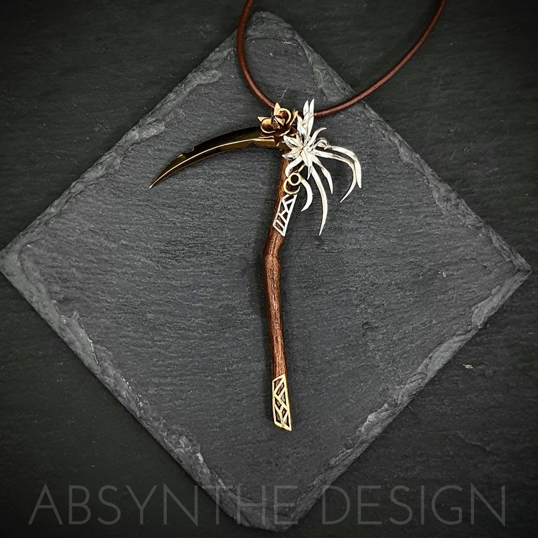 Steampunk SCYTHE Pendant 3 - Etsy