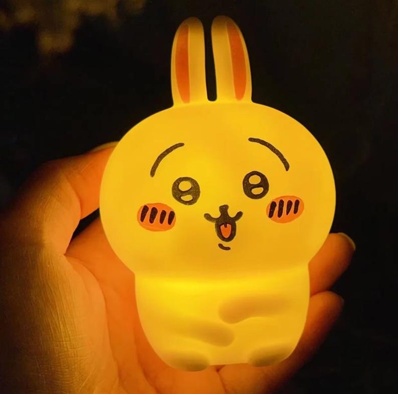 Chiikawa Anime Night Light - Etsy