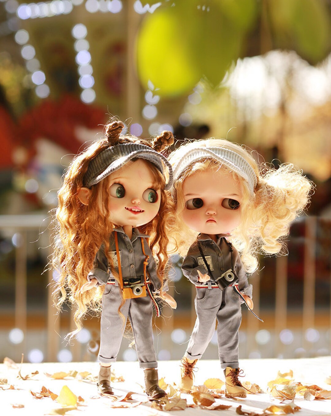 20% OFF Miss Yo 2020 Workman Overall Jumpsuit for Blythe Dolls - Grey ...