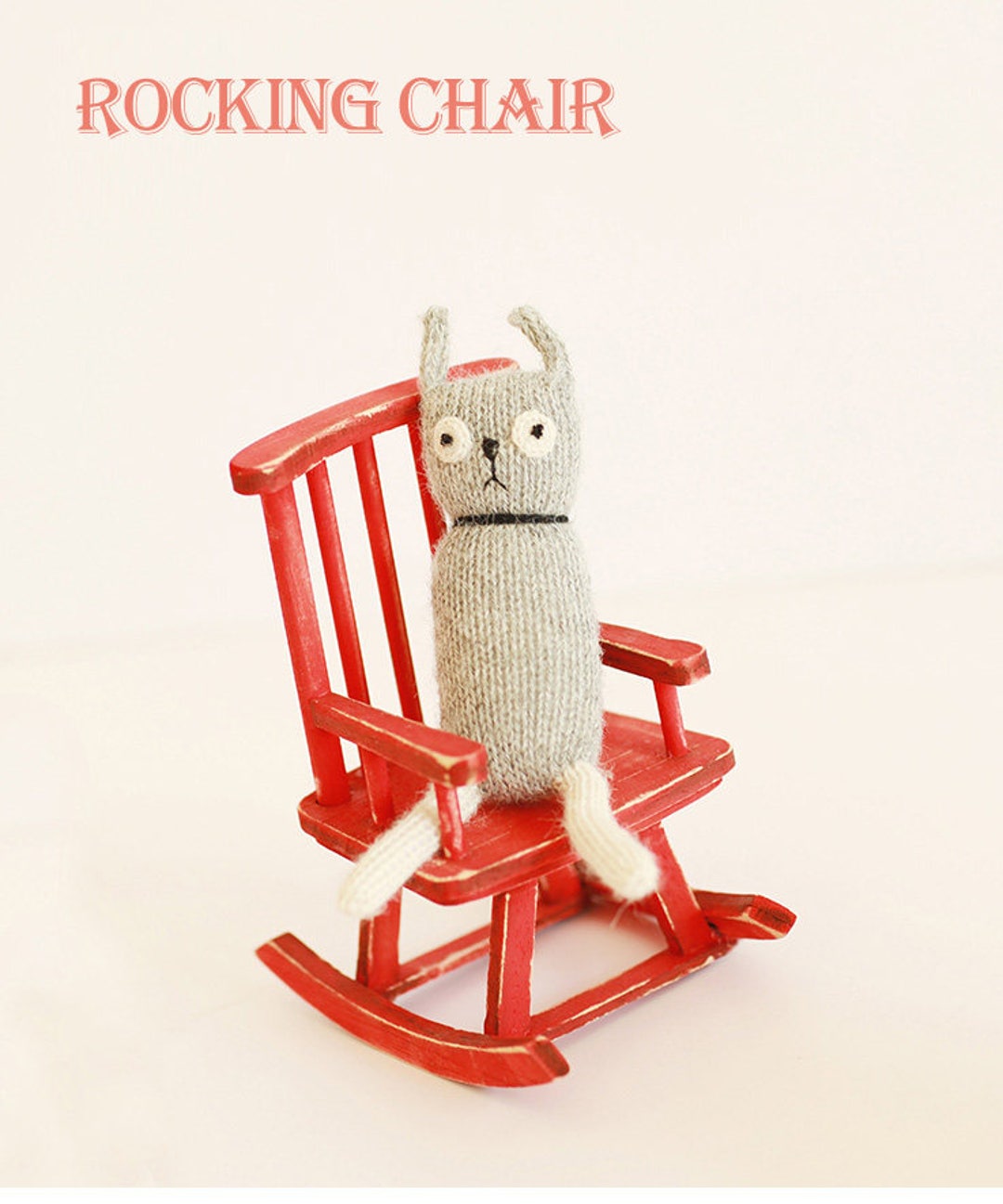 The Last Piece - Vintage Rocking Chair - Blythe / Jerryberry Doll ...