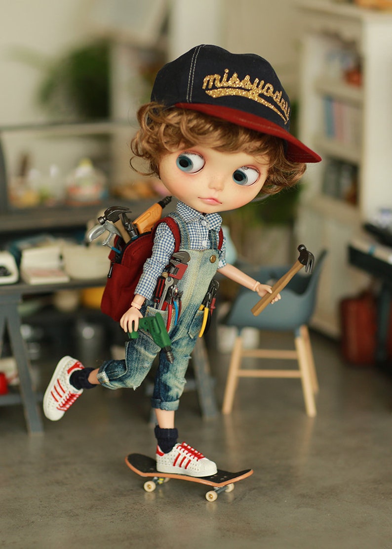 Miss Yo 2018 Backpack / School Bag for Blythe Dolls / | Etsy