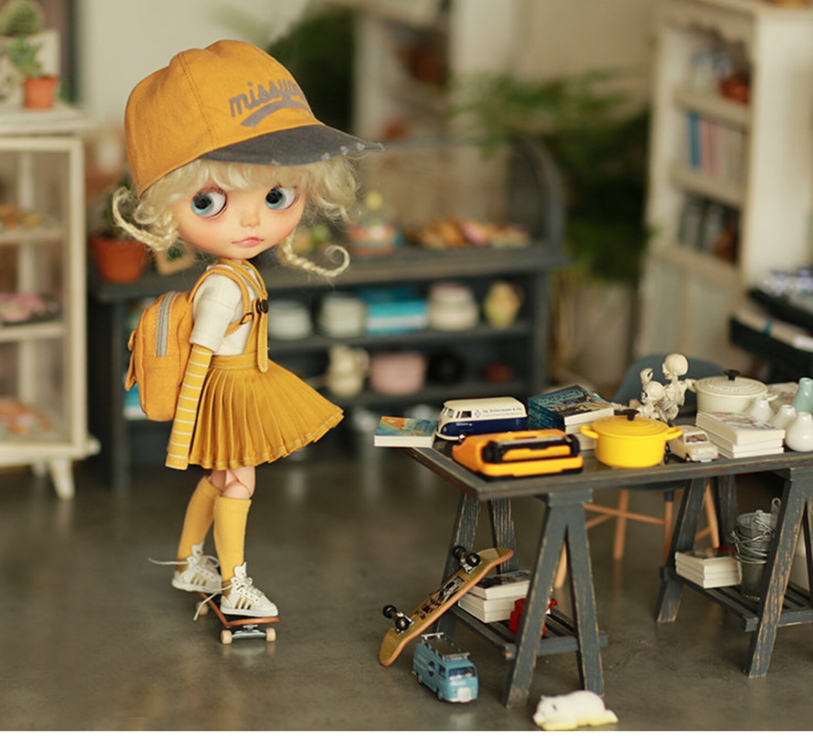 Miss Yo 2018 Backpack / School Bag for Blythe Dolls / | Etsy