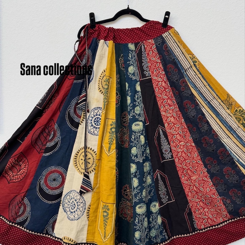 Ajrakh Skirts - Etsy