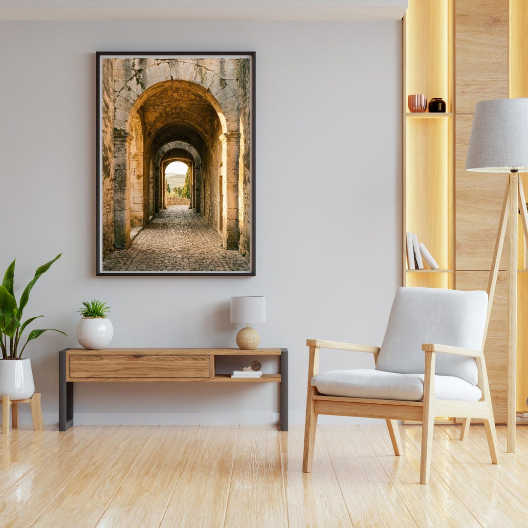 Rome Archway Wall Art | Ancient Roman Stone Arch Print | Timeless Italy ...