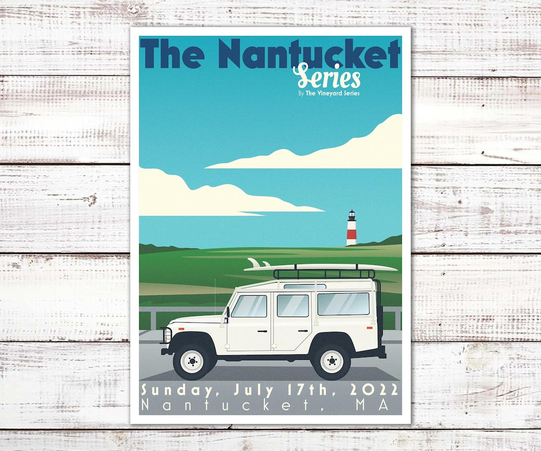 The Nantucket Series 2022 Official Poster - Etsy