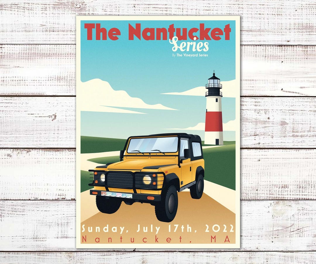 The Nantucket Series 2022 Official Poster (alternate) - Etsy