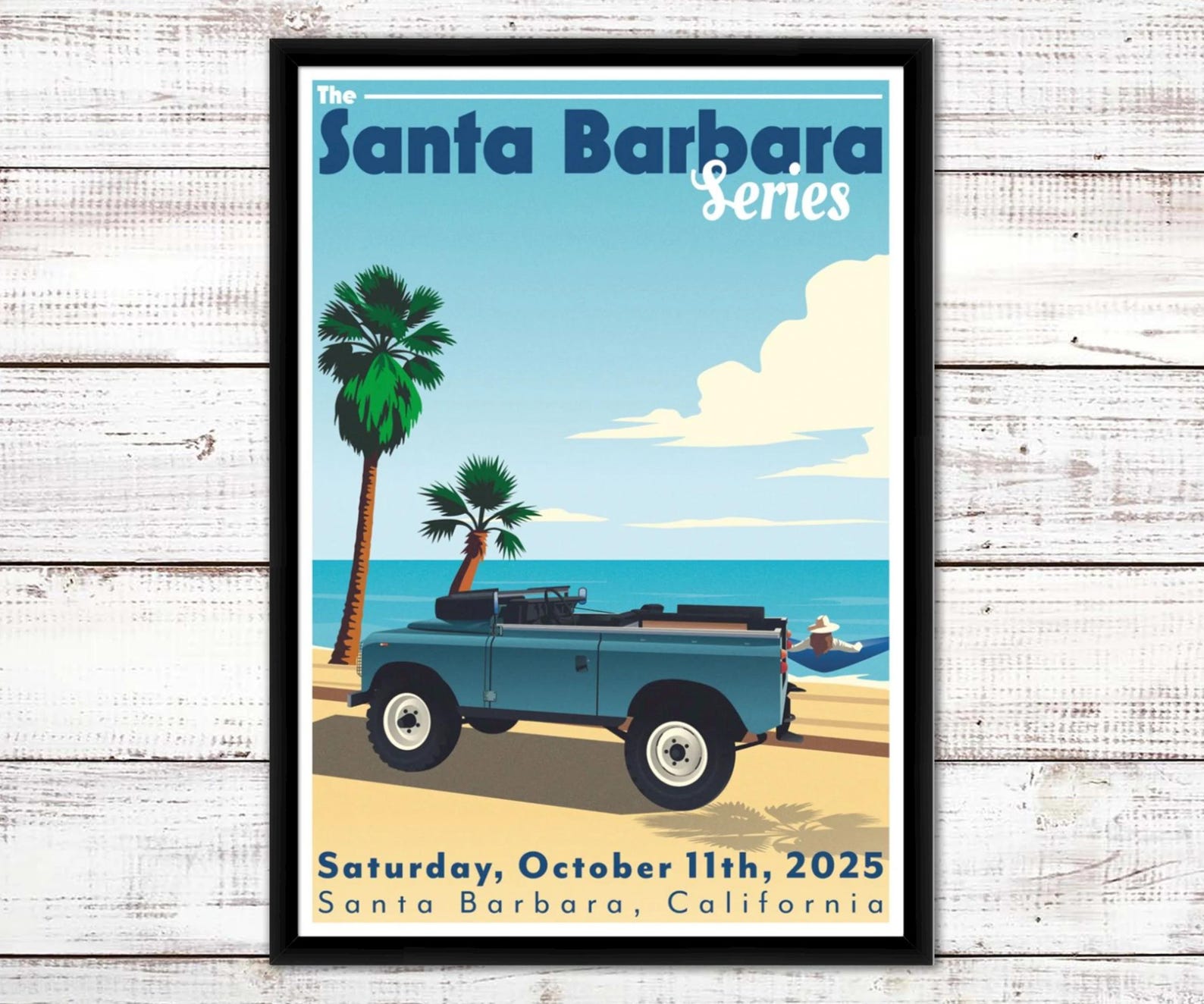 The Santa Barbara Series 2025 Official Poster - Etsy