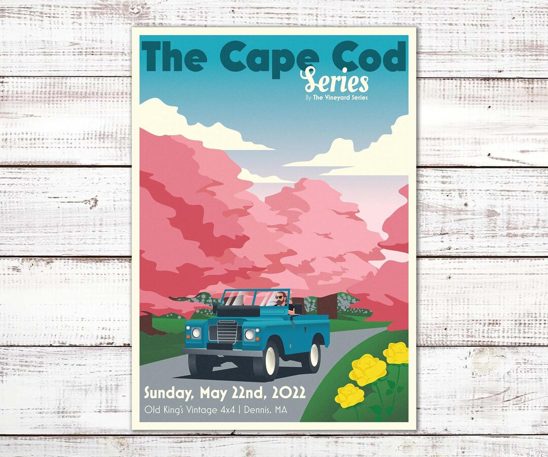 The Cape Cod Series 2022 Official Poster - Etsy