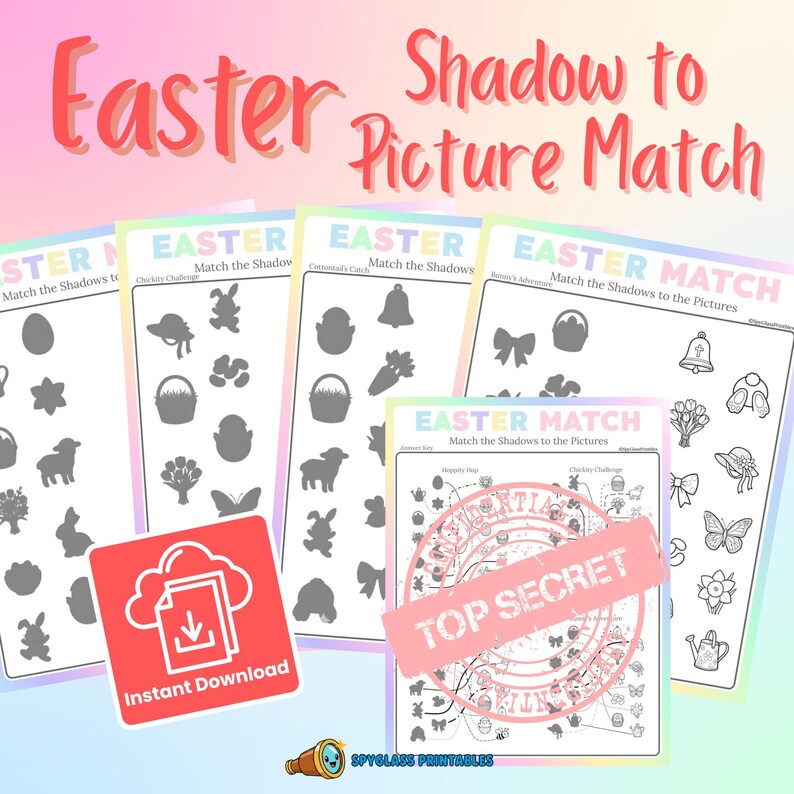 Easter Activities Bundle for Kids: 14 Unique Printables Megapack With ...