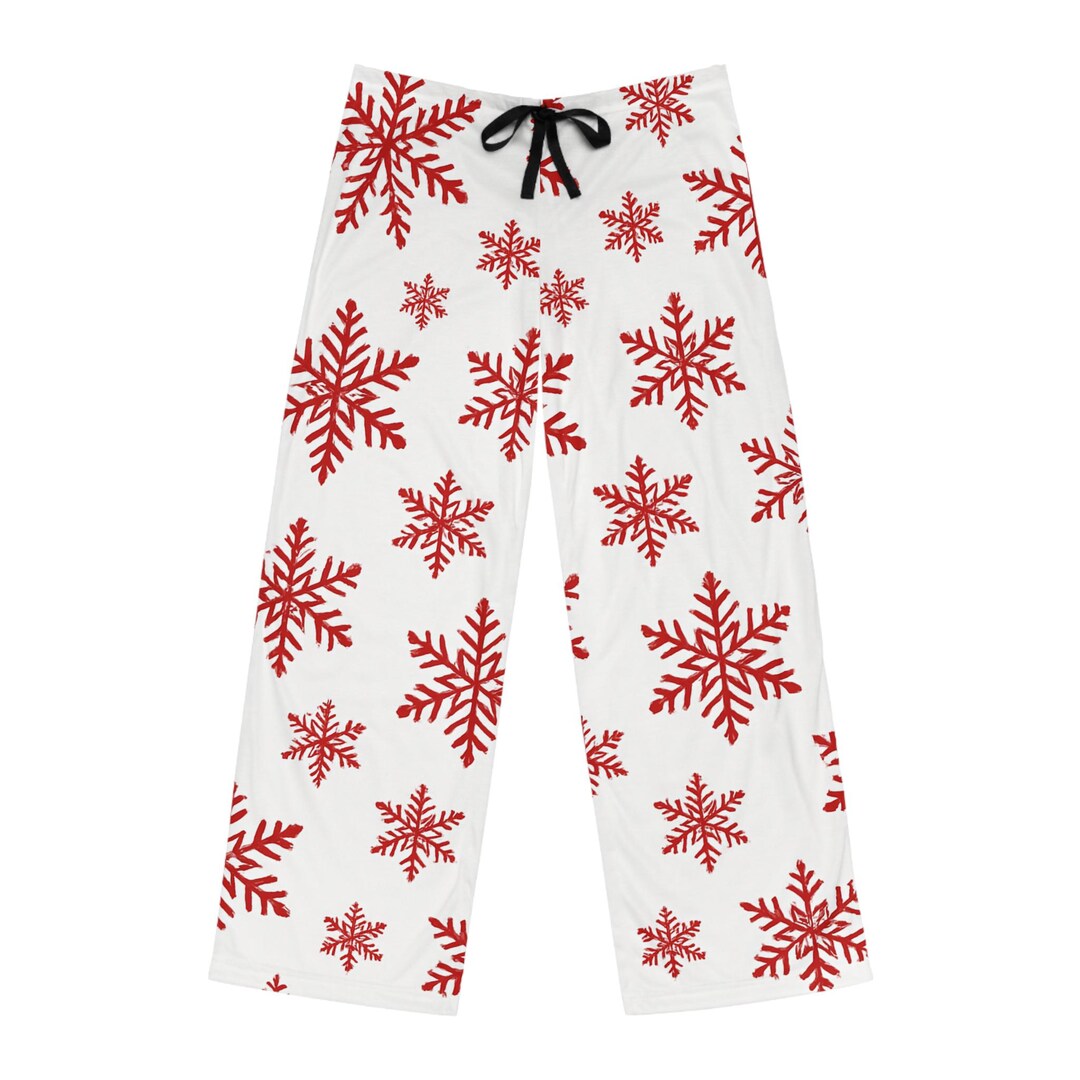 Christmas Pajamas Snowflake Design - Etsy