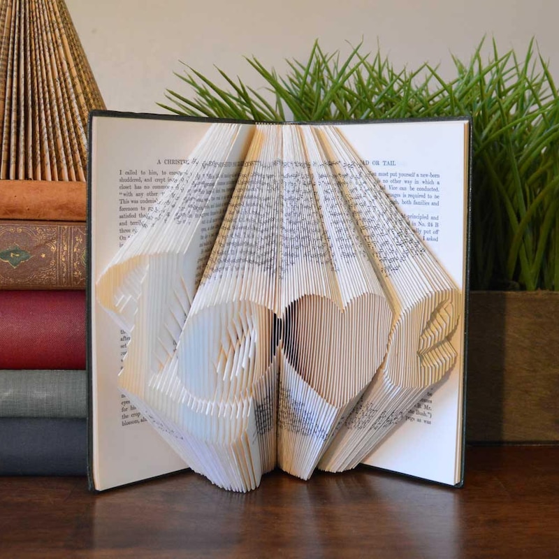 Folded Pages - Etsy