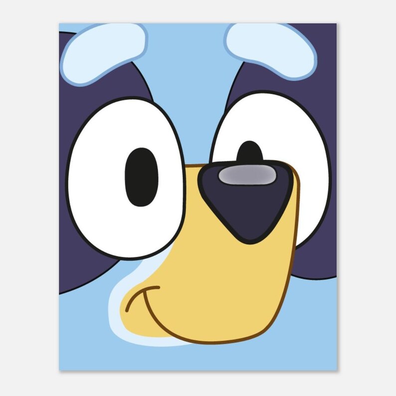 Bluey Poster - Various Sizes - Etsy