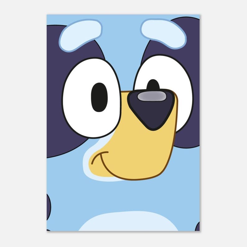 Bluey Poster - Various Sizes - Etsy