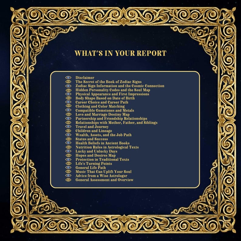 Detailed Astrological Birth Chart Reading With Psychic and Horoscope ...