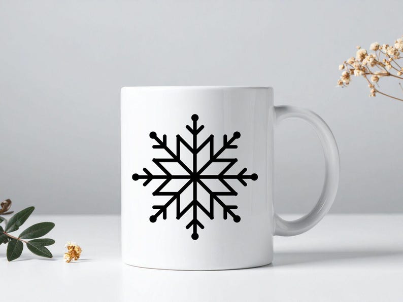 Snowflake SVG Bundle: Winter Christmas Designs (digital Download) - Etsy