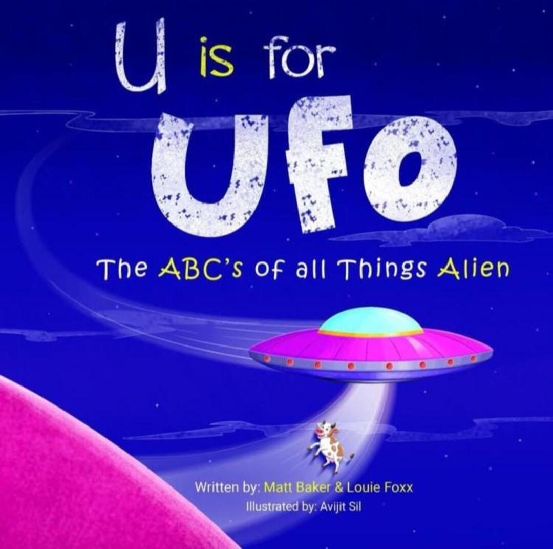 U is for UFO: an ABC Book About All Things Alien - Etsy