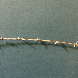 Miniature Barbed Wire for Prop Diorama Dollhouse Barb Wire Train ...