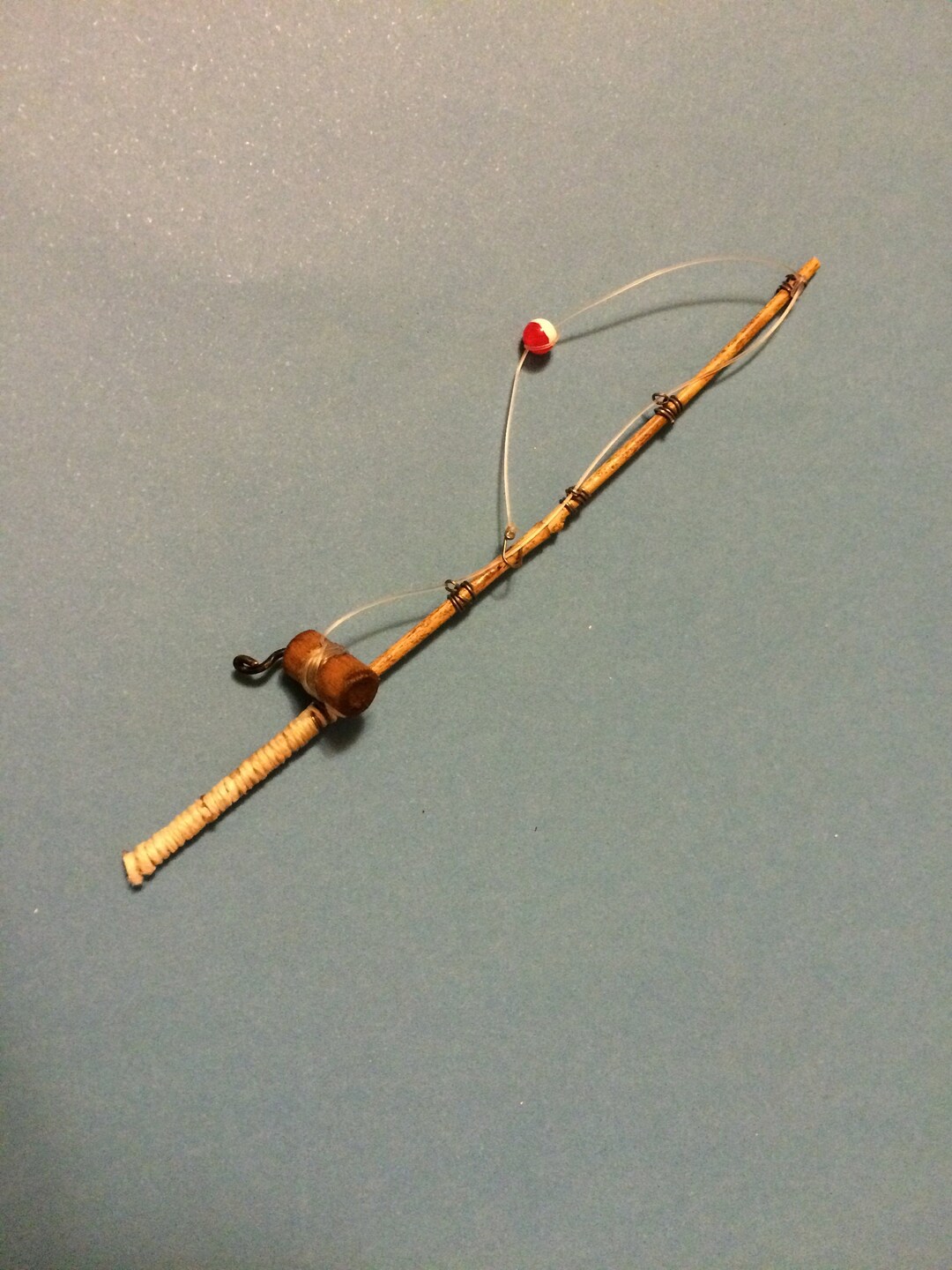 Miniature Fishing Pole 3 to 5 1:24 Scale Fishing Rod Dollhouse Nautical ...