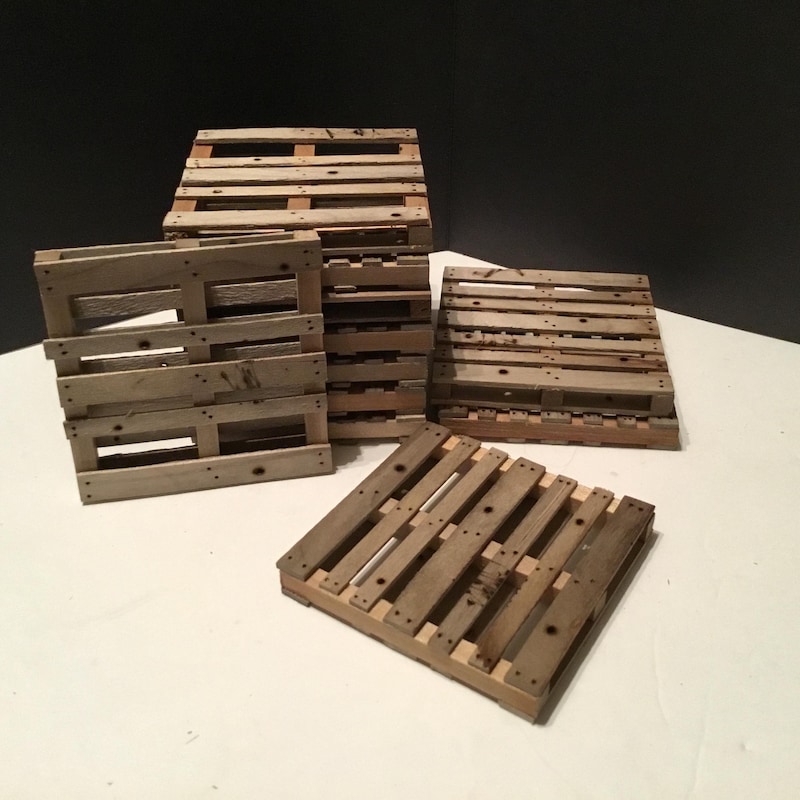 Mini Wood Pallets - Etsy