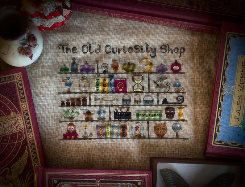 The Old Curiosity Shop by Thewitchystitchyrabbit PDF Halloween Cross ...