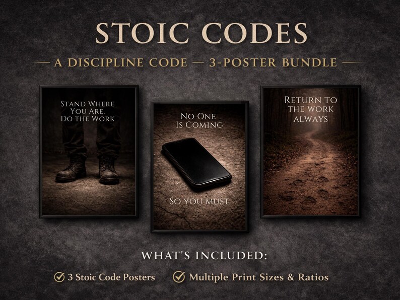 Stoic Codes – the Work Code Bundle | Responsibility, Resolve ...