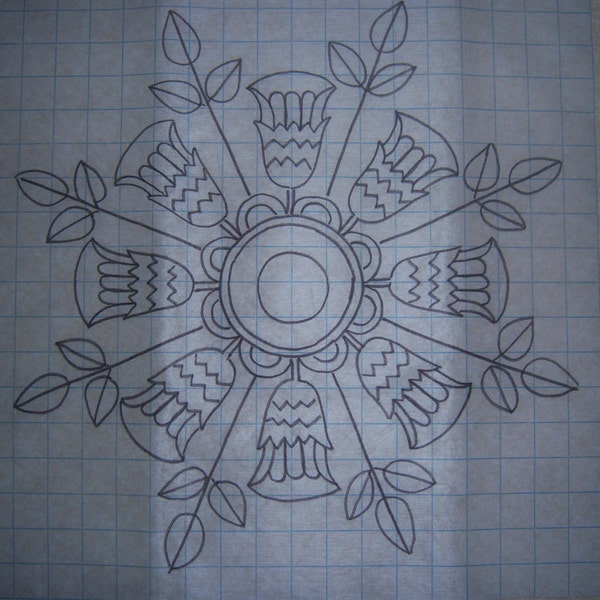 Thistle Pattern - Etsy