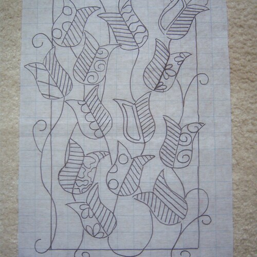 Abstraction Rug Hooking Pattern - Etsy