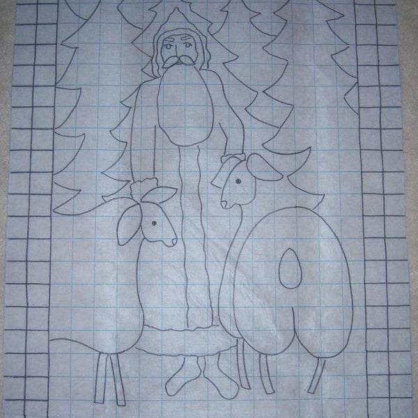 Sheep Rug Hooking Pattern - Etsy