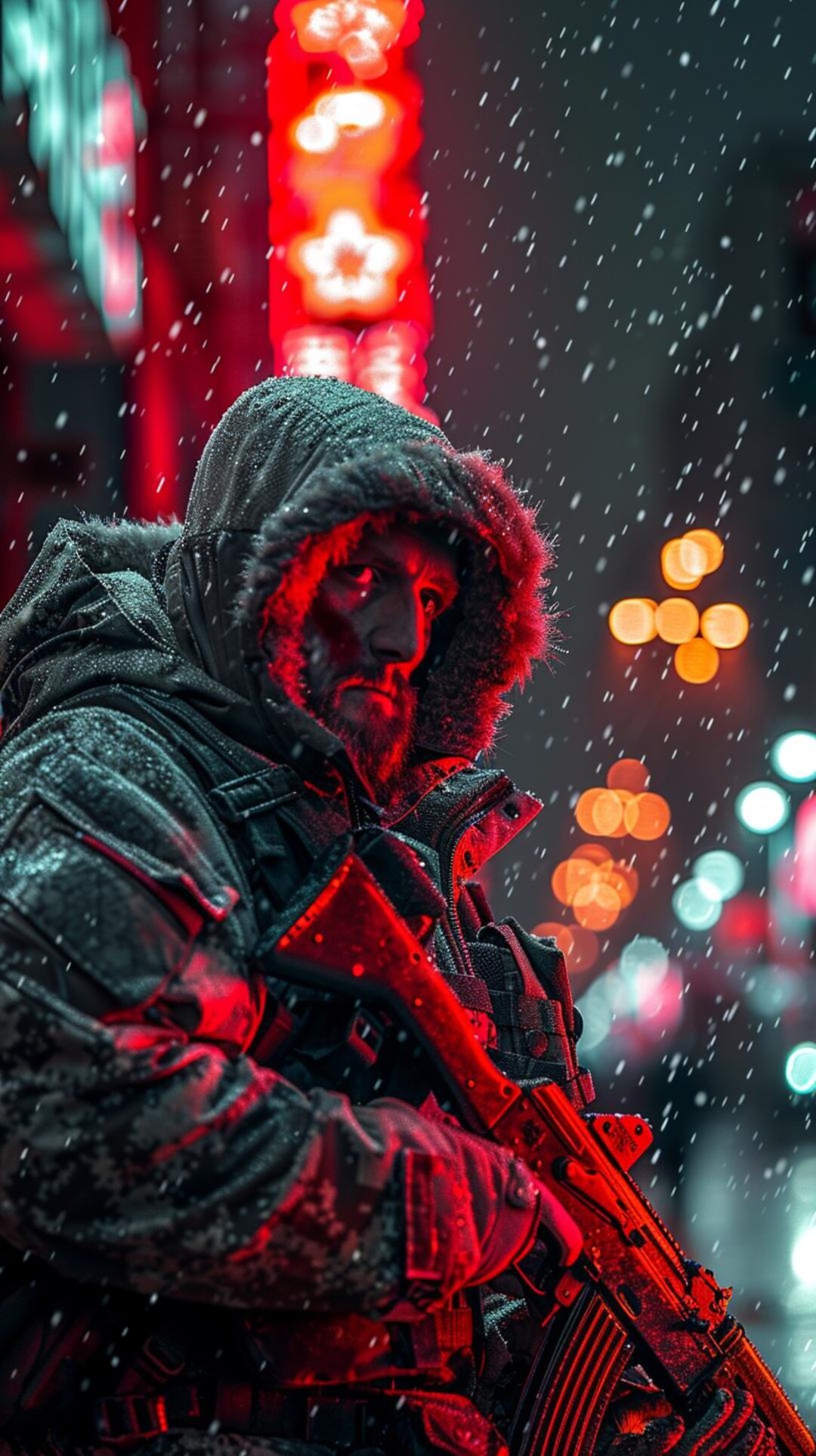 Call of Duty Reznov Neon Wallpaper 5-pack (digital Download) - Etsy