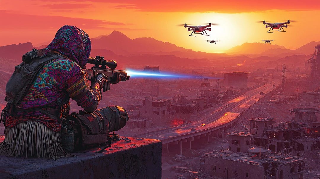ARC Raiders Buried City Sniper Overlook Wallpaper Pack - Sunset Raider ...