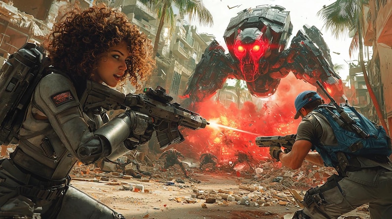 ARC Raiders Wallpaper – Matriarch Boss, 4K Digital Download - Etsy