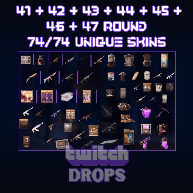 Rust Twitch Drops - Etsy