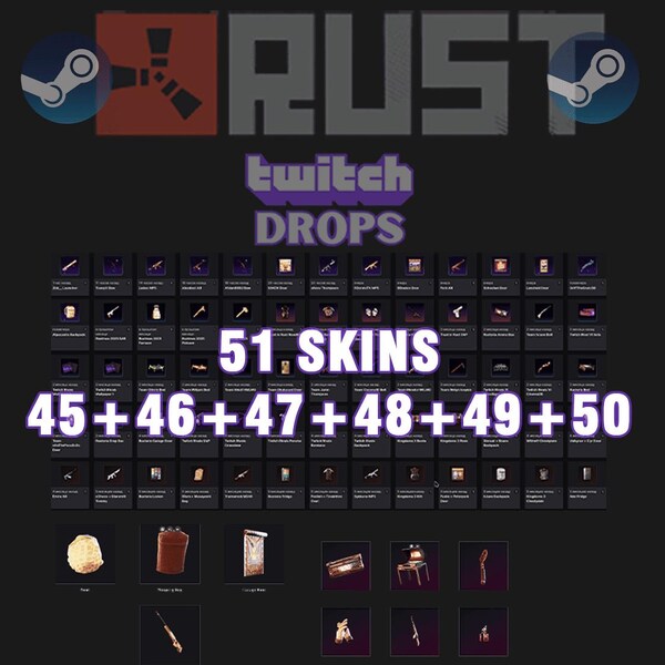 Rust Twitch Drops - Etsy