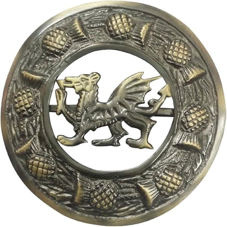 Scottish Fly Plaid Brooch Antique, Ladies Shawl Brooch & Pin Women ...