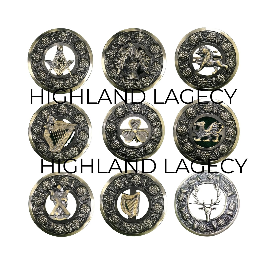 Scottish Fly Plaid Brooch Antique, Ladies Shawl Brooch & Pin Women ...