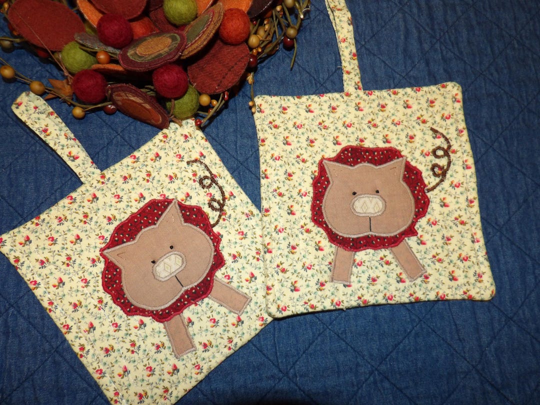 Primitive Country Kitchen Farmhouse Little Oinkers PIGS Piggies Piglets ...