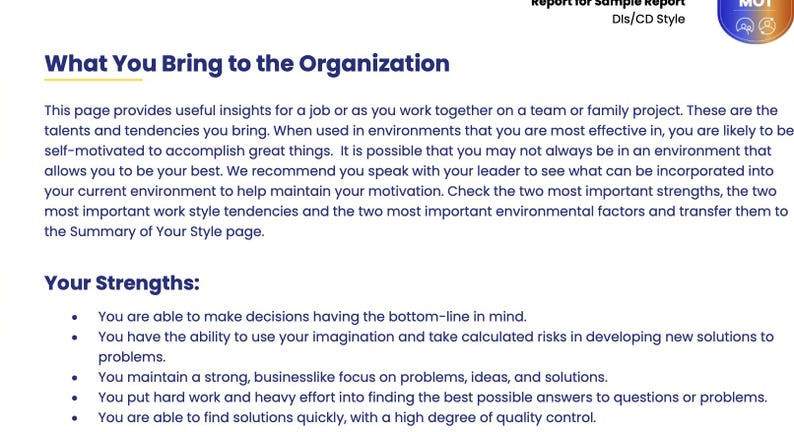 DISC Assessment + 30-min Personalized Debrief Session | Live Zoom/teams ...