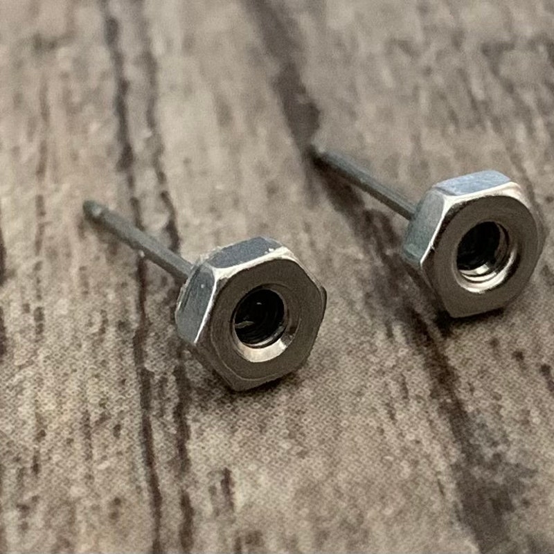 Hardware Earrings - Etsy