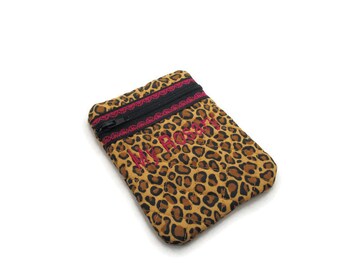 Leopard Print Pouch - Etsy