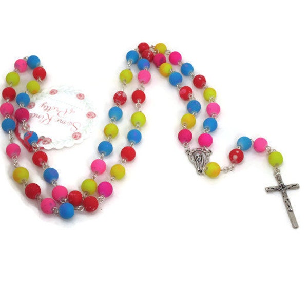 Rubber Rosary - Etsy