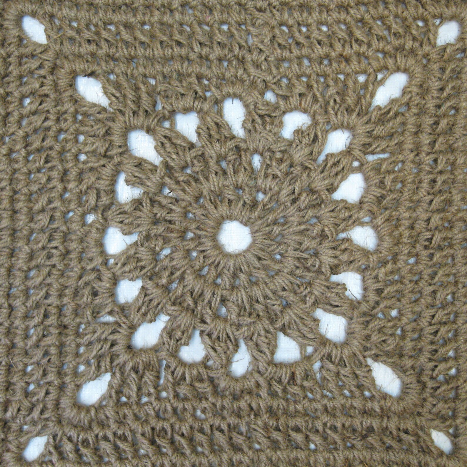 Square Jute Rug - Natural Fiber Rug - Square Throw Rug - Natural Rug ...