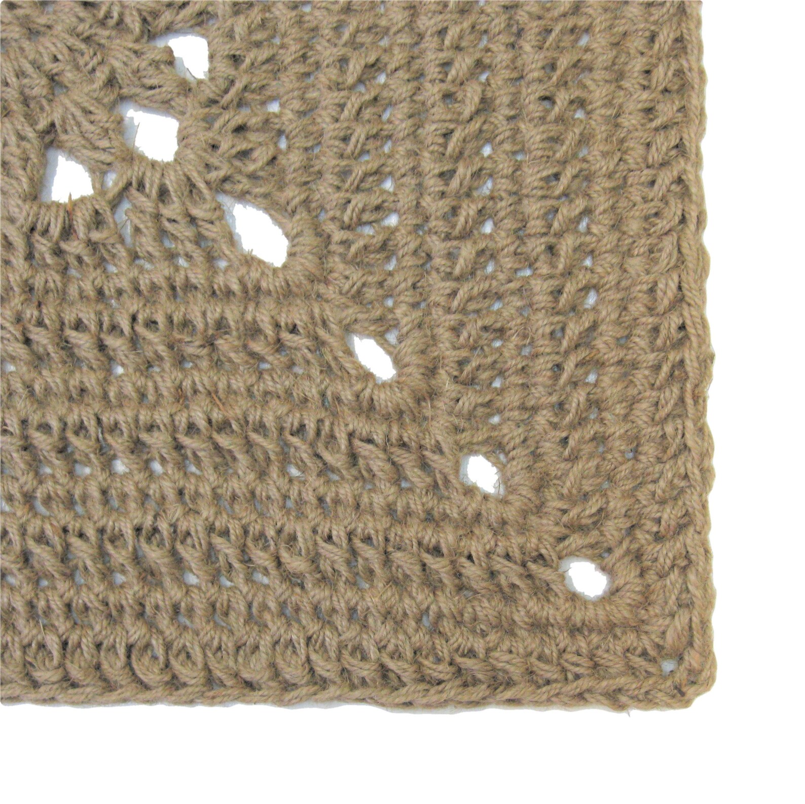 Square Jute Rug - Natural Fiber Rug - Square Throw Rug - Natural Rug ...