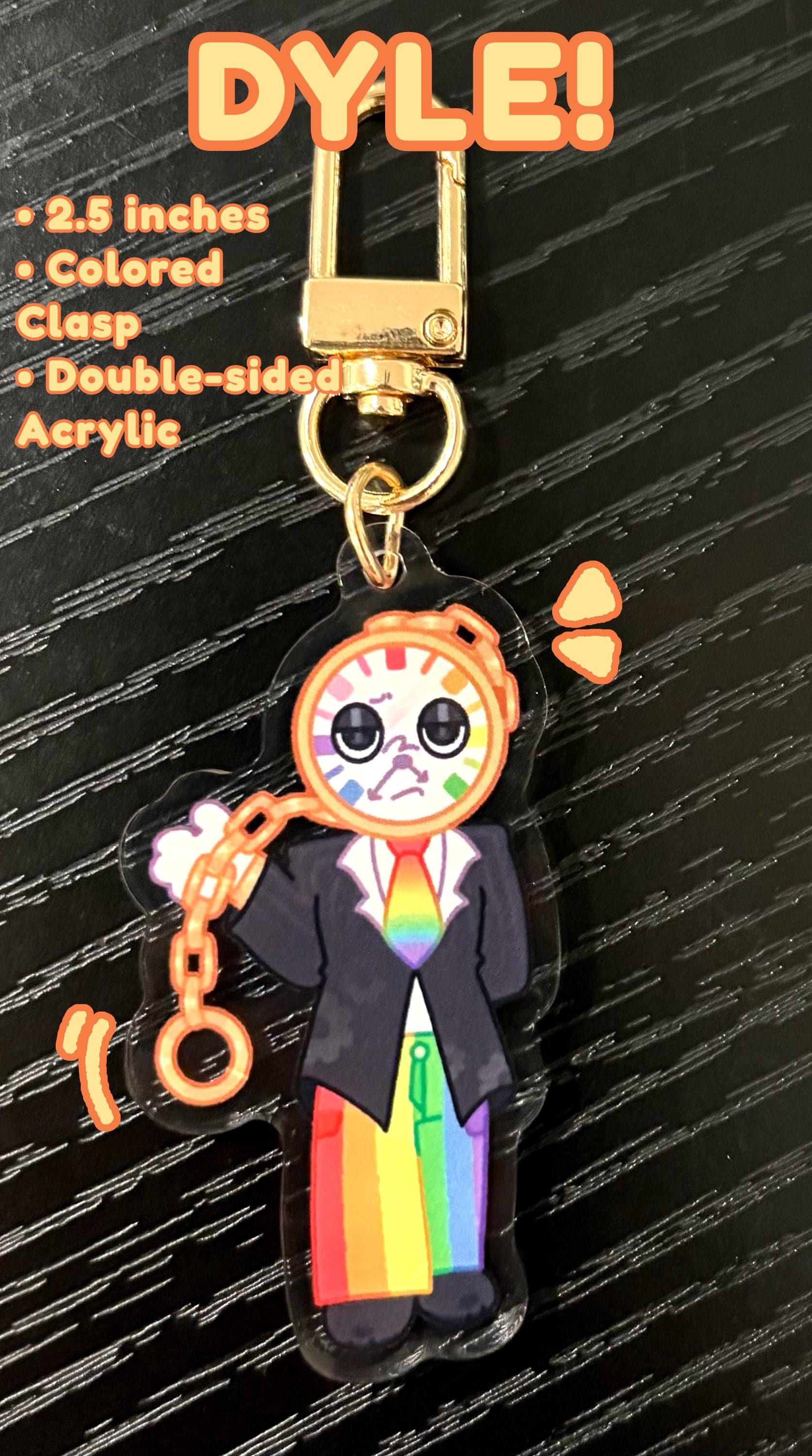 Dandy's World Main Toon Acrylic Keychain Charms! 64mm, 2 1/2 in (astro ...