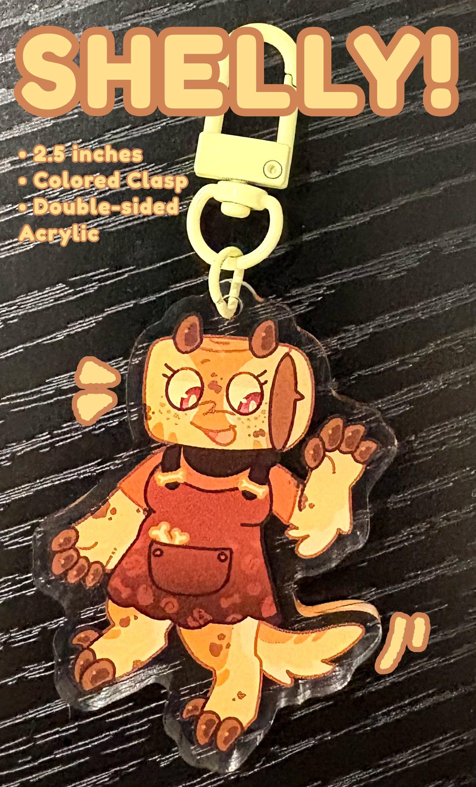 Dandy's World Main Toon Acrylic Keychain Charms! 64mm, 2 1/2 in (astro ...
