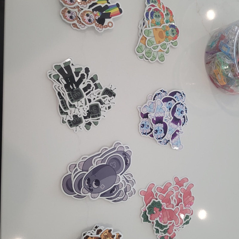 Dandy World Stickers - Etsy